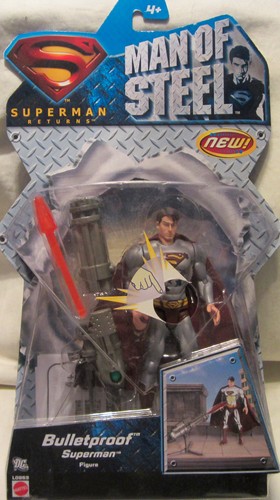 Superman Man of Steel Bulletproof Superman Figure Mattel | eBay