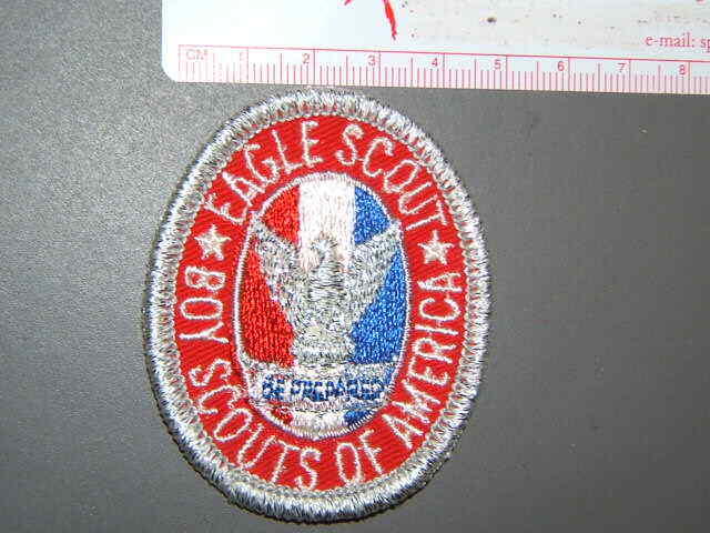 Boy Scout Eagle Scout patch '85-86 type 10 pb 0517Q | eBay