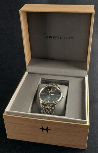 Hamilton H38525141 Jazzmaster Thinline Automatic Men’s Watch In Box | eBay
