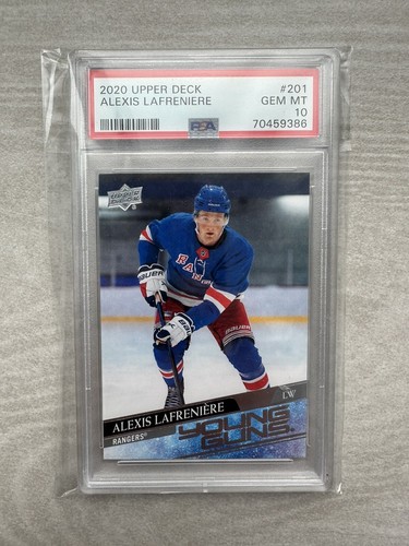 2020-21 Alexis Lafreniere Young Guns Rookie Card #201 PSA 10 | eBay