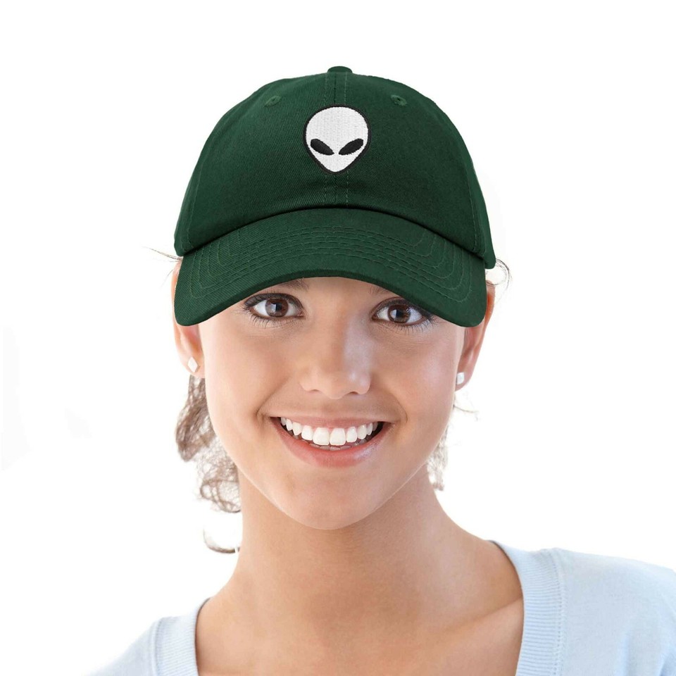 DALIX Alien Head Baseball Cap Mens and Womens Hat | eBay