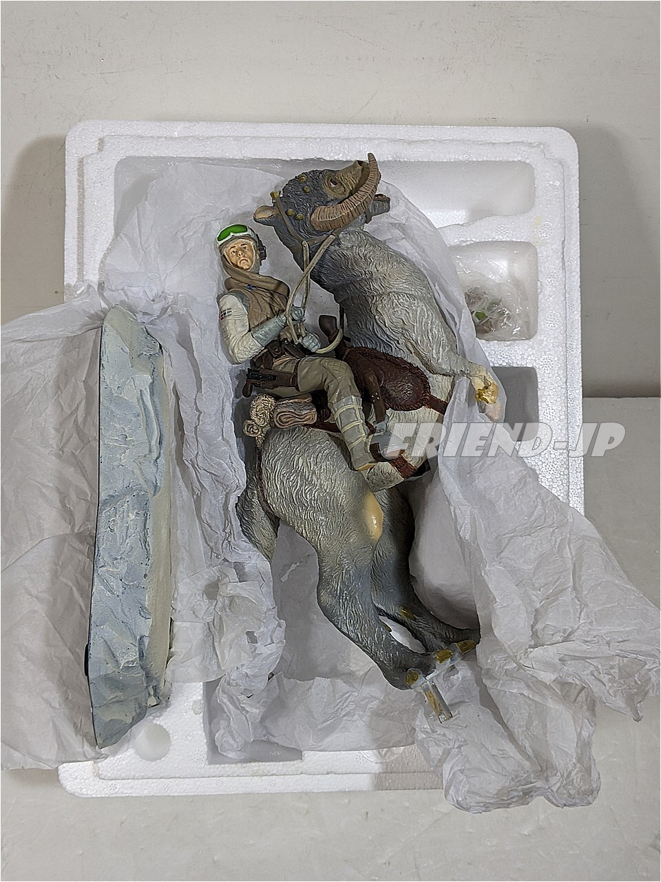 Gentle Giant Star Wars LUKE SKYWALKER on TAUNTAUN Statue LE w/Coa Incl ...