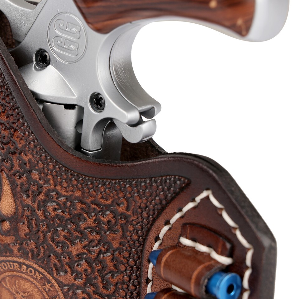 TOURBON Leather Pistol Belt Holster Handgun Case Shooting Gift-Multiple ...