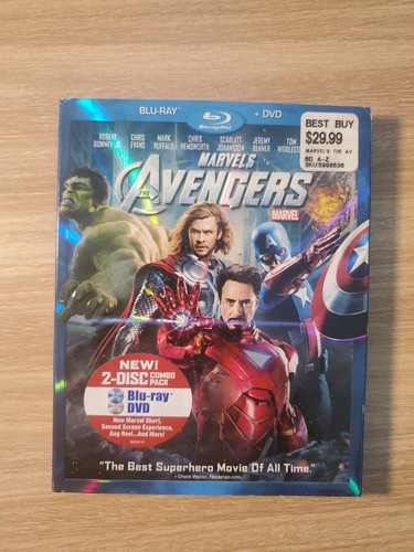 Marvel's The Avengers Blu-ray With Slipcover Combined Shipping ...