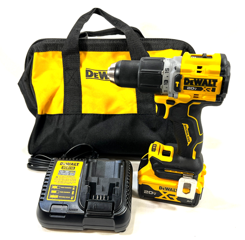 DeWalt DCD805 20V MAX XR Brushless 1/2" Hammer Drill w/ 4Ah Battery ...