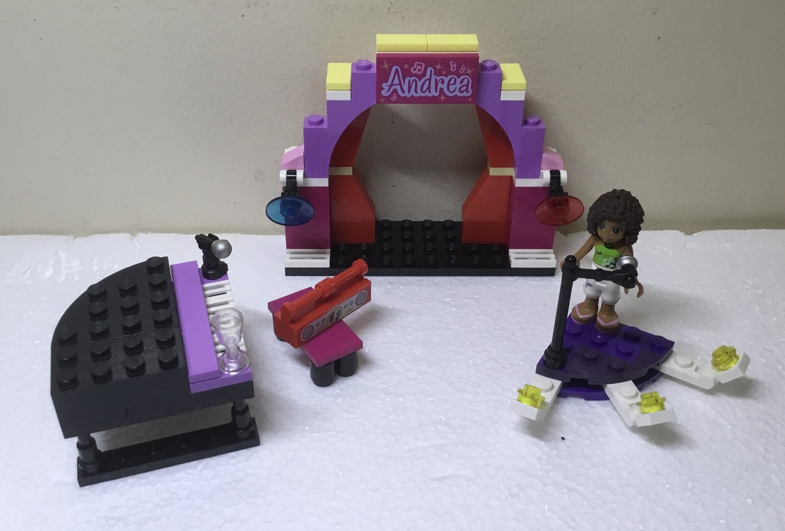 2012 Lego Friends Set# 3932-ANDREA'S STAGE 87Pcs 1Fig w/Instruction No ...