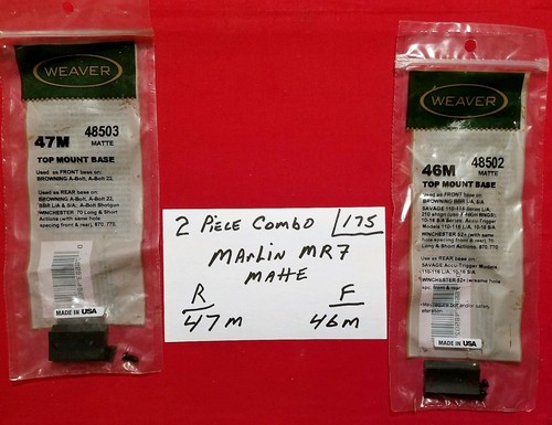 Weaver scope mount Bases for Marlin MR7 - MATTE #175 | eBay.de