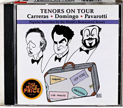 Tenors On Tour - Carreras - Domingo - Pavarotti - CD PreOwned | eBay ...