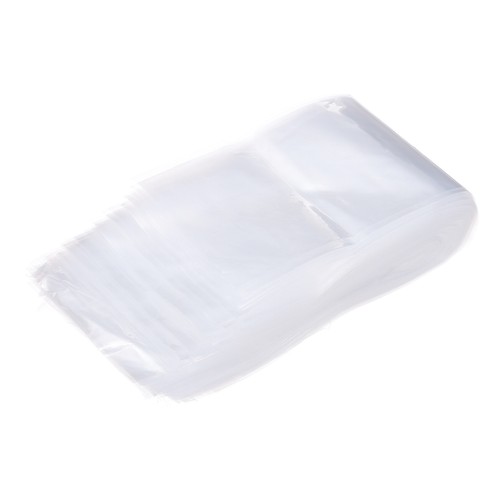 100 Pcs Clear Flat Open Plastic Poly Bags 3x12 Inch 1.6 Mil Packaging ...