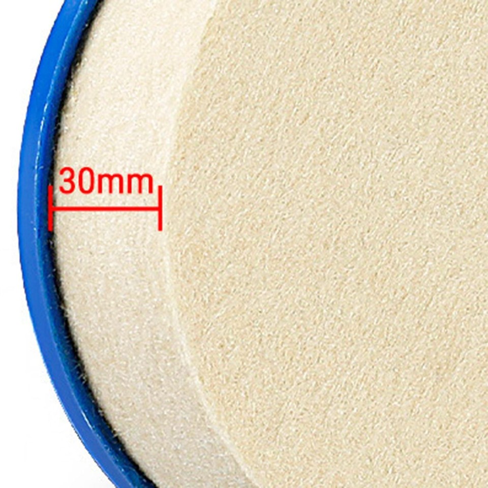 Wool Disc Buffing Wheel Grinding Round for Marble Glass | eBay Australia