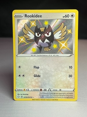 SHINY Rookidee Shining Fates SV101/SV122 SHINY VAULT card 2021 Pokemon ...