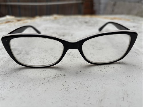 Specsavers Black White Cats Eye Glasses Frame Evangelista 30516182 ...