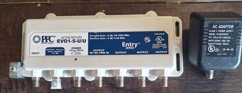 PPC ACTIVE RETURN EVO1-5-U/U 5 OUTPUT SPLITER AMP | eBay