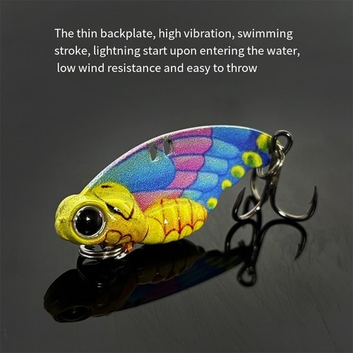 Ultra Thin Bait 7g/14g with Treble Hooks Designed for High Frequency ...