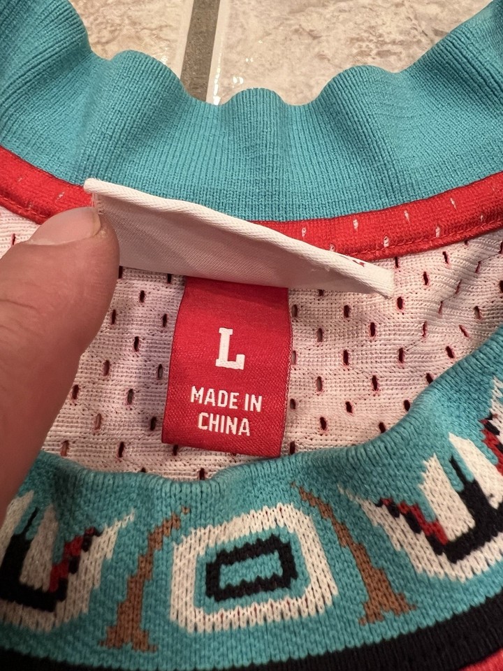 Vancouver Grizzlies Mitchell Ness Swingman Throwback Mike Bibby Jersey ...