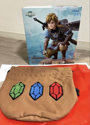 The Legend of Zelda Figure & Pouch Set, Link, Zelda, 26x23cm, Limited ...