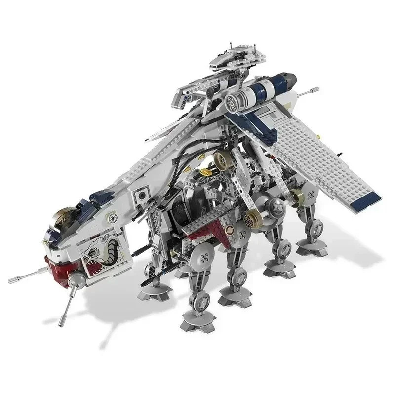 Star Wars Republic Dropship With AT-OT Walker 1808PCS (10195) Building ...