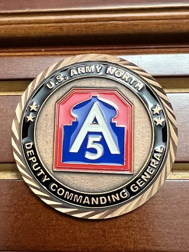 US Army North Deputy Commanding General Challenge Coin | eBay