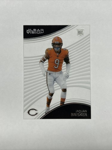 2022 Panini Chronicles Clear Vision Jaquan Brisker Rookie #CVR-25 Bears ...