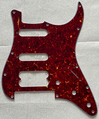For Fender Player Stratocaster Floyd Rose HSS Guitar Pickguard Red ...