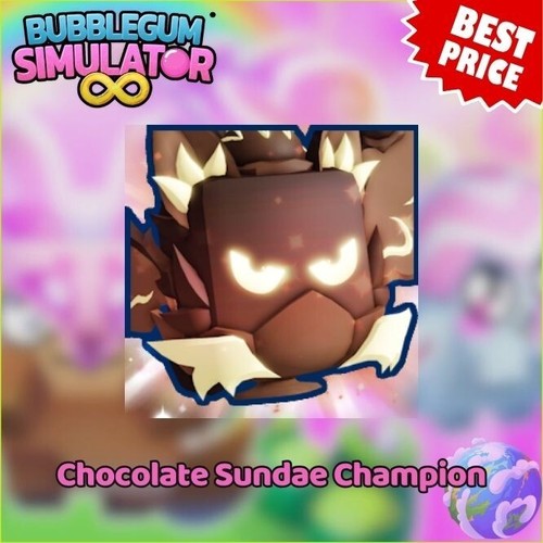 Chocolate Sundae Champion 🔥 Bubble Gum Simulator Infinity | BGSI 🔥 FAST ...