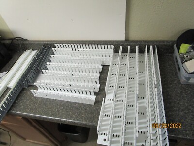 Qty / Lot of (32) Panduit Wire Duct G1X3WH6 G2X3WH6 SD3H6 C1WH6-F C2WH6 ...