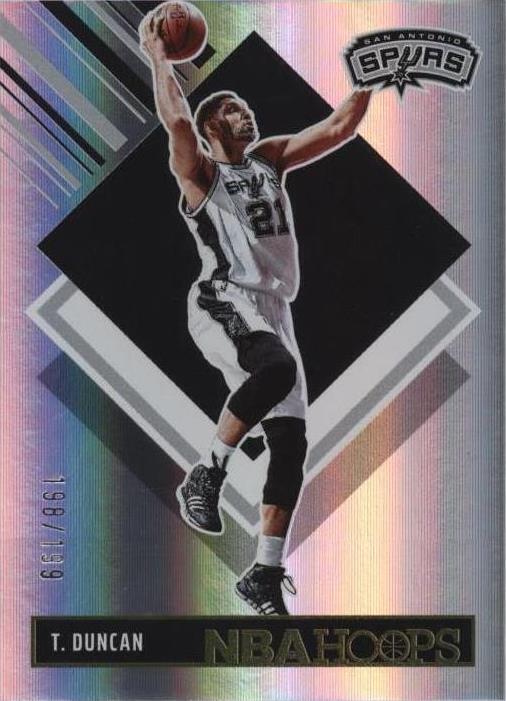 2024-25 Panini Nba Hoops - Hoops Tribute Tim Duncan #297 Premium Box ...