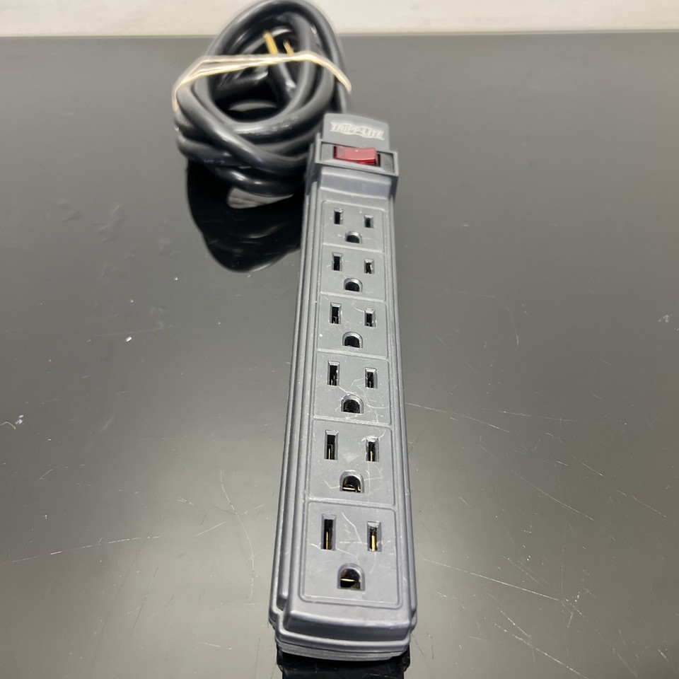 Tripp-Lite - 6 Foot Power Strip 6 Outlets - PS66B | eBay