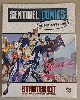 New Sentinel Comics: The Roleplaying Game: Starter Kit * Brand New | eBay