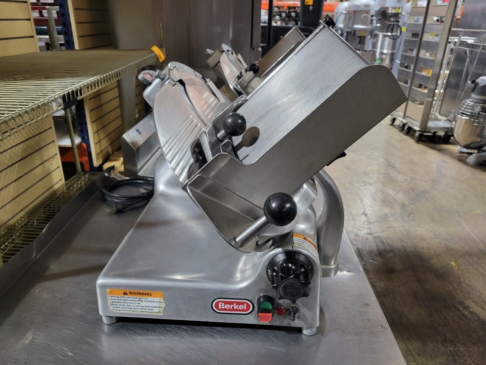 Used Berkel 909/1 Commercial Manual Gravity Feed Meat Slicer | eBay