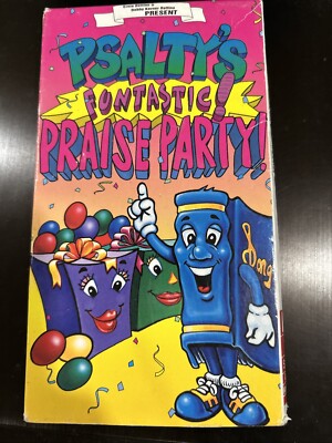 Psalty's Funtastic Praise Party VHS Christian Children Music Psalty's ...