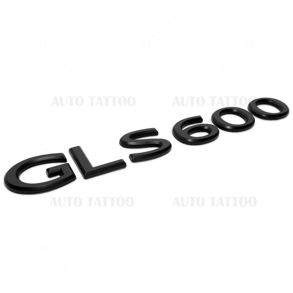 Mercedes-Maybach GLS 600 SUV AMG Emblem Liftgate Nameplate Badge Matte ...