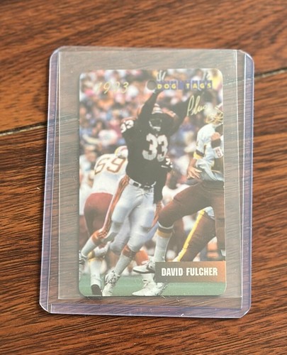 1993 Dog Tags Gold /25000 David Fulcher | eBay