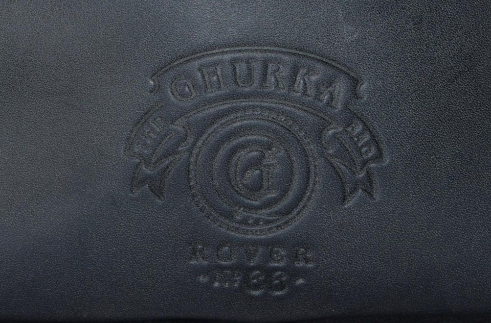 NWT $1795 Ghurka Italian-Made No. 66 ROVER Bag Dark Blue Leather Doctor ...