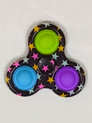 Fidget Spinner Stress Reducing Toy Rare!!! Stars Simple Dimple Rare One ...
