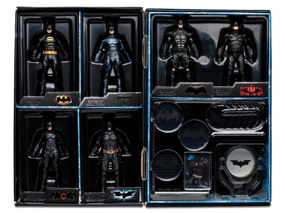 McFarlane Batman Ultimate Movie Collection 6 Pack DC Multiverse Box Set ...