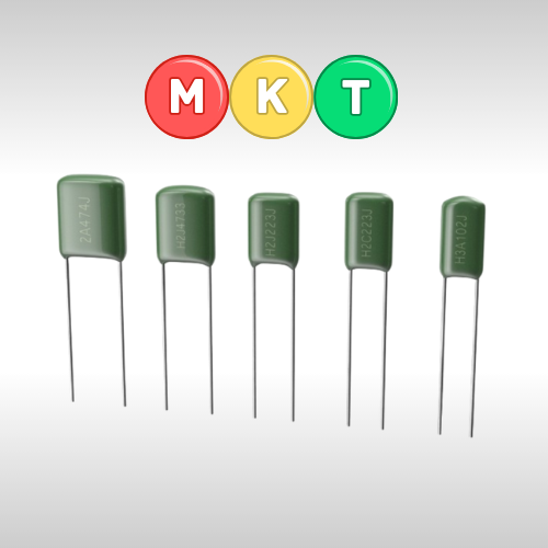Mylar Polyester Film Capacitor 100V ±5% 0.22nF-470nF Various ...