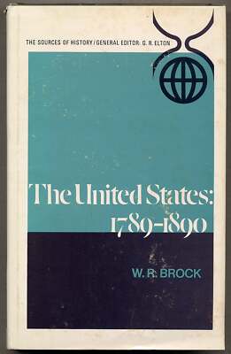 William R BROCK / The United States 1789-1890 1st Edition 1975 | eBay