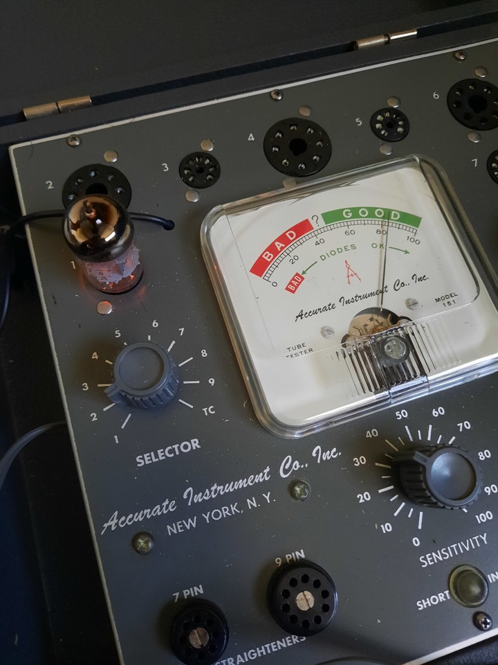 12AT7 Vacuum Tube/Valve Tested D03 | eBay