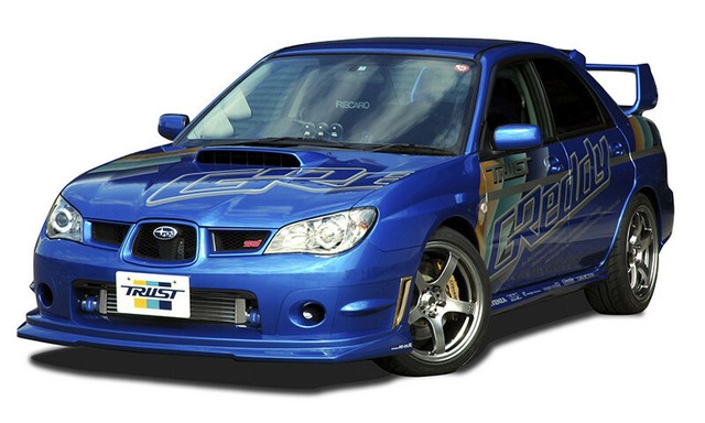 GREDDY FRONT LIP SPOILER 06-07 SUBARU IMPREZA WRX STI for sale online ...