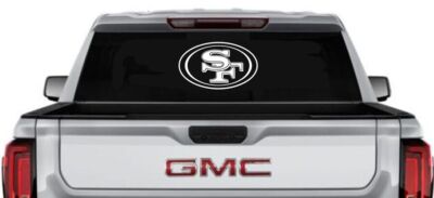 San Francisco 49ers Car Decal / 49ers Bumper Sticker / Football Team ...