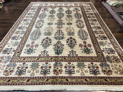Karastan Rug 8.8 x 12 Ashara Amritsar #549 Oatmeal Collor Wool Pile ...