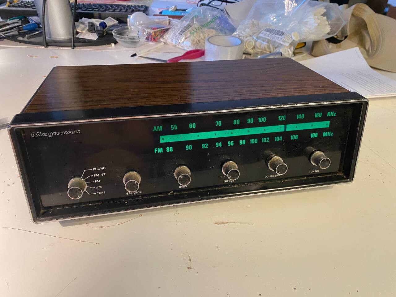 magnavox stereo receiver | eBay