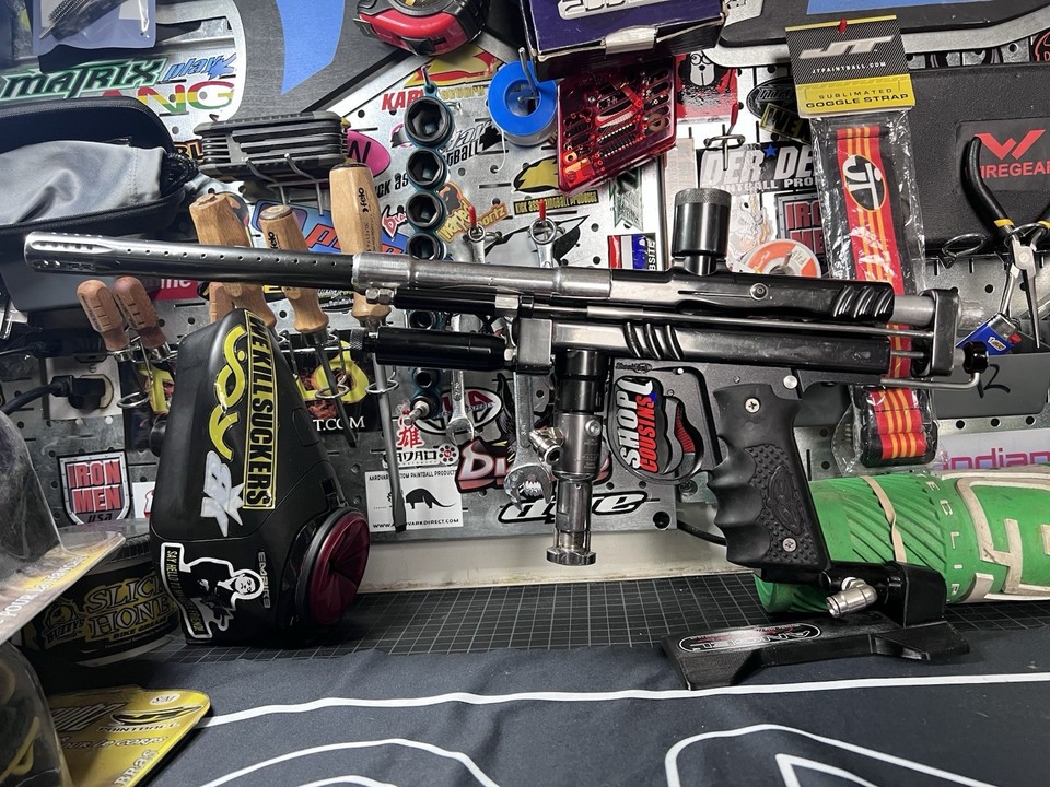 Freeflow Millennium Autococker Paintball Marker - Vtg, Undrilled ...