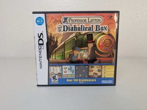 Professor Layton and the Diabolical Box (Nintendo DS, 2009) CIB | eBay