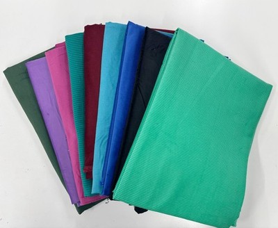 Corduroy Fabric Plain Cotton Cord Dressmaking Dungaree Skirt Material ...
