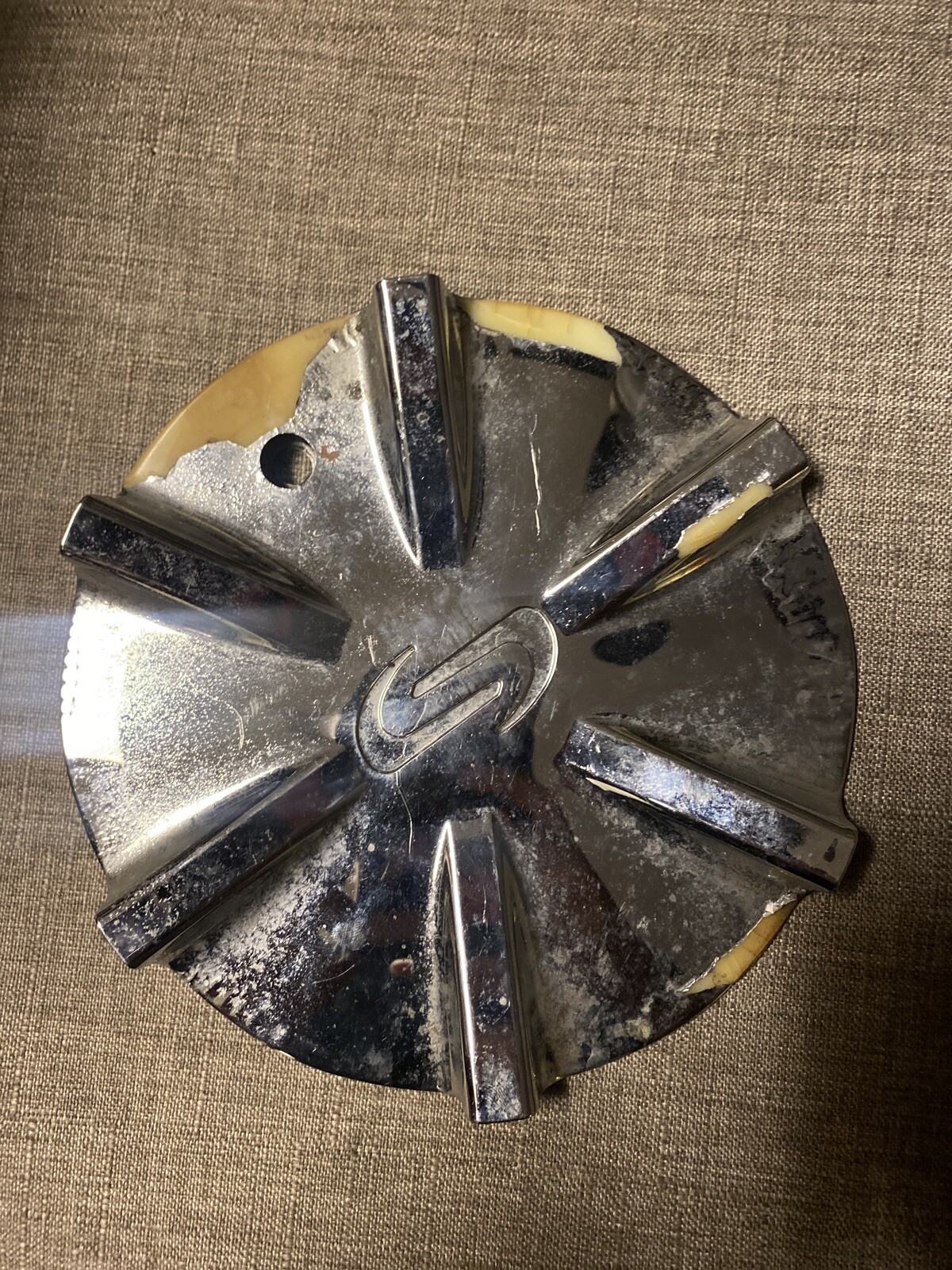 STRADA Wheels [49] Chrome Center Caps # 6462295F-1 Custom Wheel Center ...