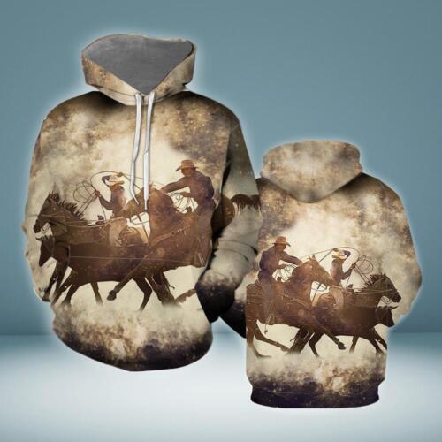 Team Roping 3D HOODIE Halloween Gift Best Price Christmas Gift Us Size ...