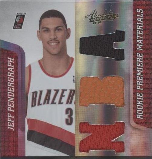 2009-10 Absolute Memorabilia - Rookie Premiere Materials Jeff ...