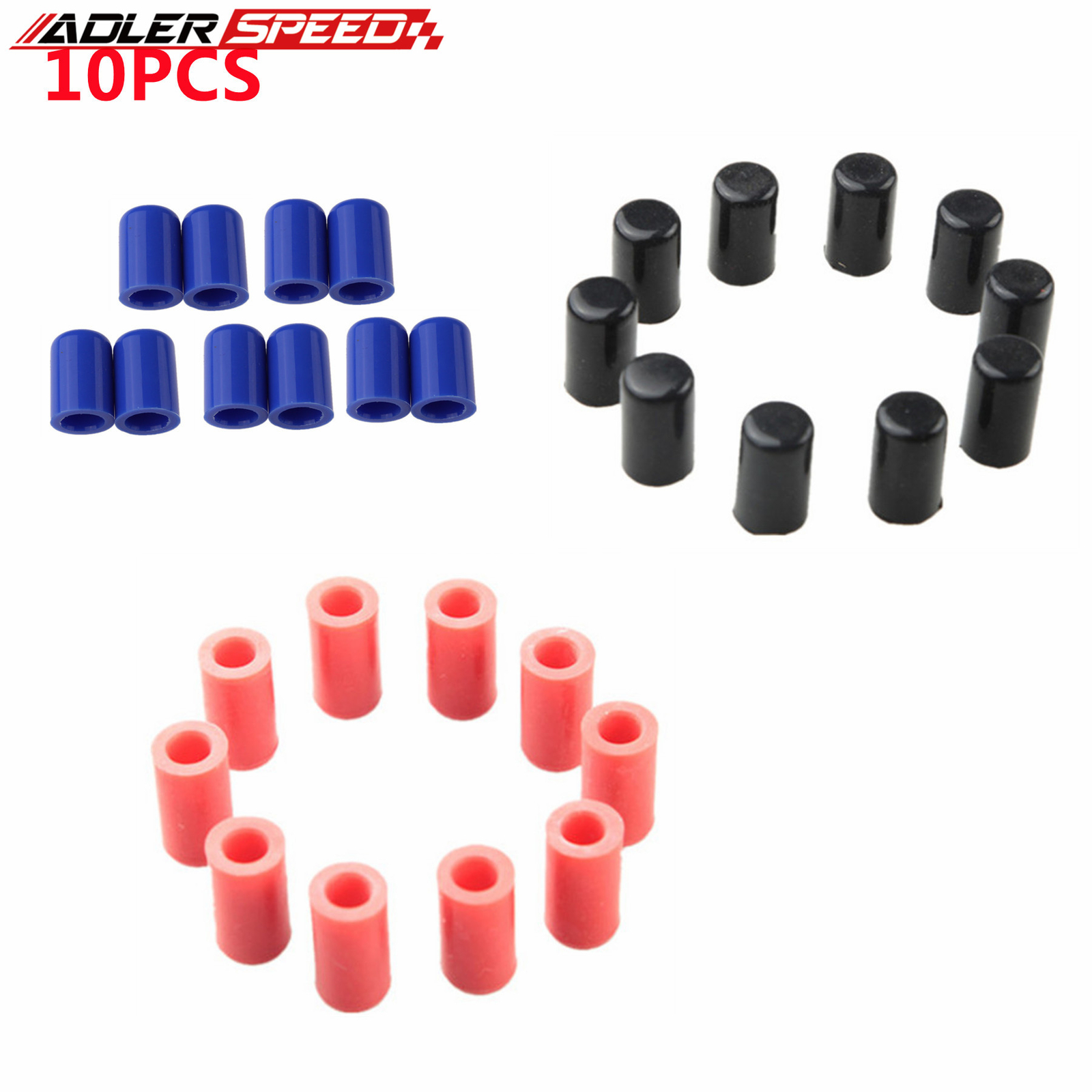 Silicone Vacuum Cap Intake Blanking Hose End Bung Plug 6mm 8mm 10mm ...